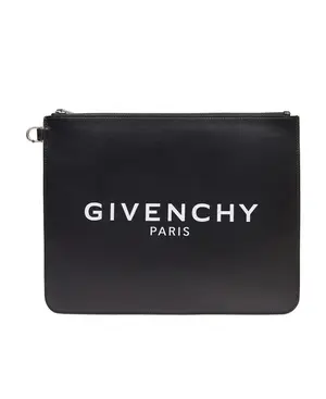Givenchy Large Logo Print Pouch