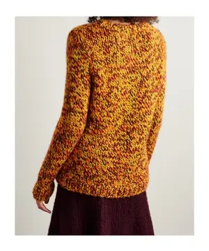 Gabriela Hearst Long Sleeve Crew Neck Sweater