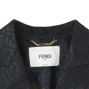 Fendi Ff Motif Double-breasted Jacket