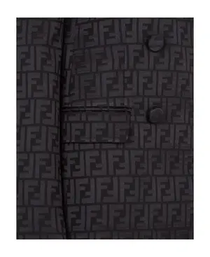 Fendi Ff Motif Double-breasted Jacket