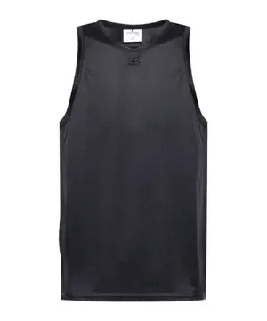 COURREGES Crewneck Football Tank Top - Black