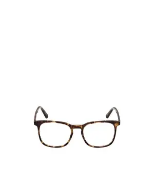 Moncler Square Frame Glasses - Brown