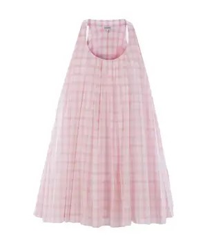 Loewe Checked Dresses