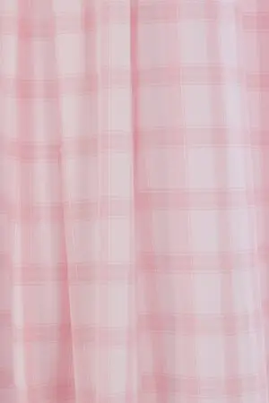 Loewe Checked Flared Midi Dress