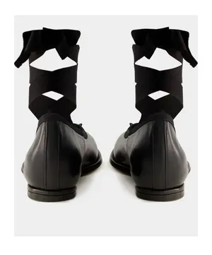 Simone Rocha Heart Toe Strapped Ballerinas