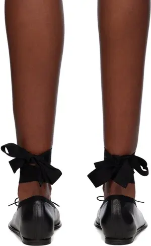 Simone Rocha Heart Toe Strapped Ballerinas