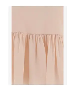 Chloé Sleeveless Gathered Top - Soft Pink