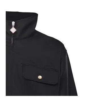 Casablanca Zip-up Shirt Jacket With Stand Collar