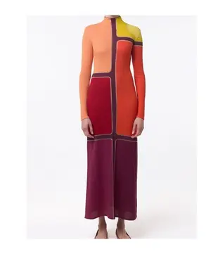 Gabriela Hearst Long Sleeve Maxi Dress