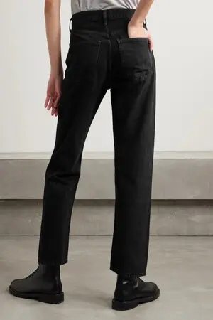 AGOLDE High Waist Straight Leg Jeans