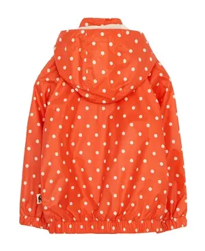 MINI RODINI Polka Dot Hooded Jacket