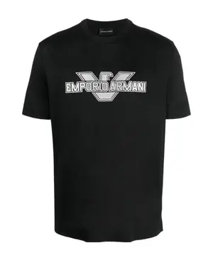 Emporio Armani Logo T-shirts For Men