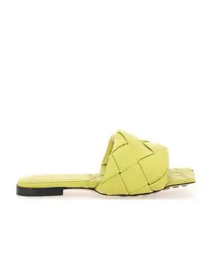 Bottega Veneta Bv Lido Flat Sandals - Yellow