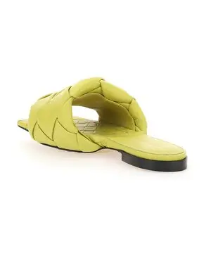 Bottega Veneta Bv Lido Flat Sandals - Yellow