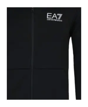 EA7 Logo Zip Up Jacket