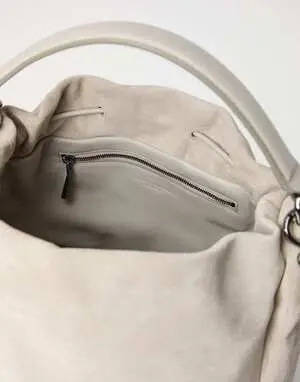 Brunello Cucinelli Monili Drawstring Shoulder Bag