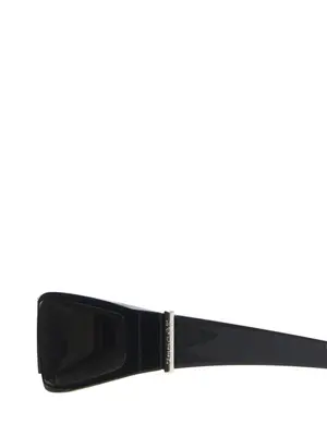 Alexander McQueen Geometric Frame Sunglasses