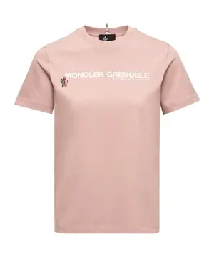 Moncler Logo Printed Crewneck T-shirt