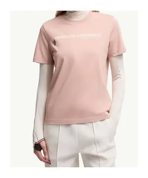 Moncler Logo Printed Crewneck T-shirt