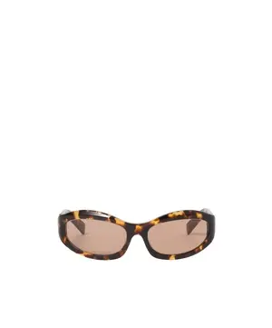 Miu Miu Glimpse Sunglasses - Honey Turtle