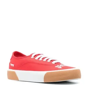 Palm Angels Logo Print Lace-up Sneakers - Multicolor
