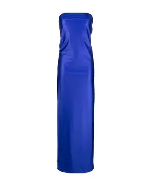 Heron Preston Cut-out Strapless Maxi Dress
