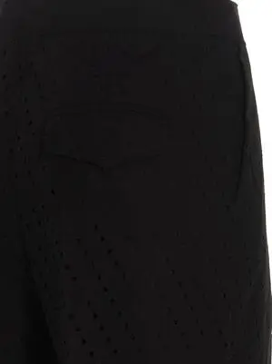 NUDE High-waisted Cutout Trousers