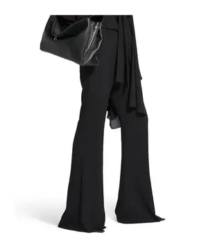Balenciaga Flared-leg Trousers - Black