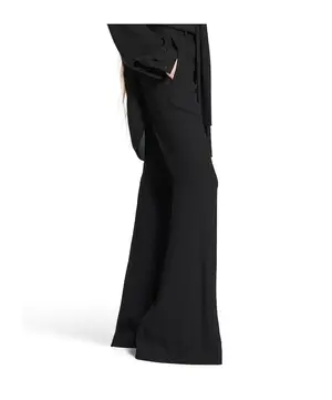 Balenciaga Flared-leg Trousers - Black