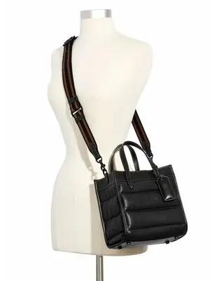 COACH Quilted Logo Tote Bag