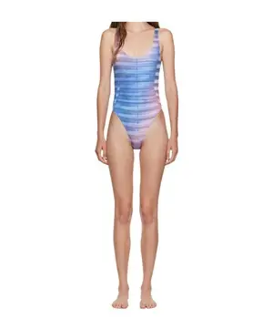 JEAN PAUL GAULTIER Stretched One-piece Swimsuit - Nude