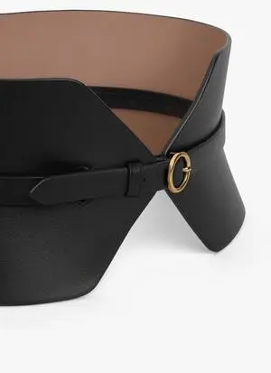 Alaïa Double Bustier Belt - Black
