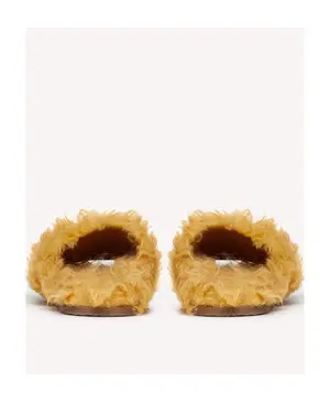 Red Valentino Teddy Slides