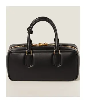 Miu Miu Arcadie Leather Top Handle Bag