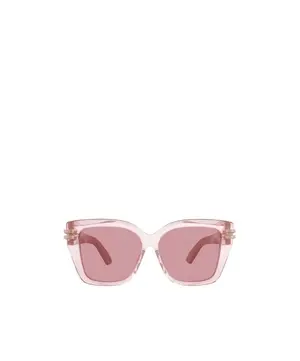 Dior Full-rimmed Sunglasses With Tinted Lenses - Pink