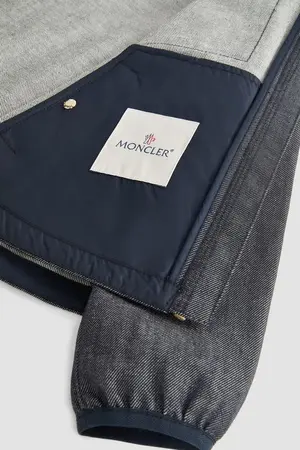 Moncler Direna Hooded Denim Jacket