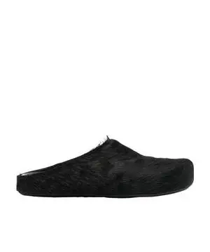 Marni Fussbett Slip-on Flat Mules - Black