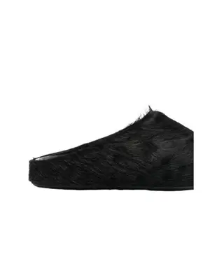 Marni Fussbett Slip-on Flat Mules - Black