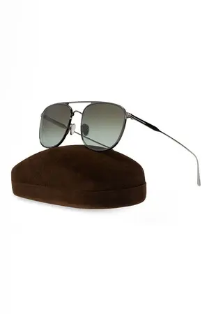 TOM FORD Aviator Sunglasses - Gray