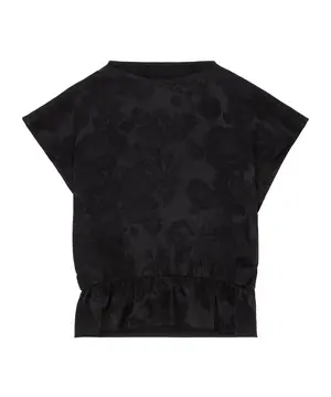MAISON MARGIELA Floral Brocade Peplum Blouse