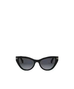 BVLGARI Cat-eye Frame Sunglasses - Black