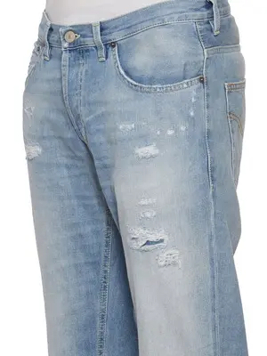 DONDUP Ripped Jeans - Gray