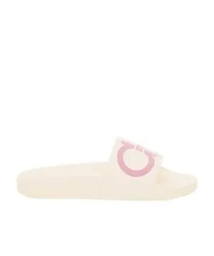 FERRAGAMO Gancini Logo Slippers
