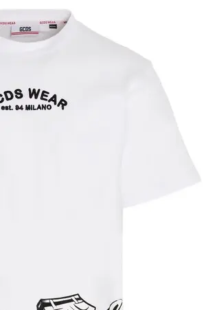 Gcds Looney Tunes Logo-print T-shirt