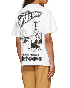 Gcds Looney Tunes Logo-print T-shirt