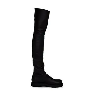 Rick Owens Stretch Over-the-knee Boots