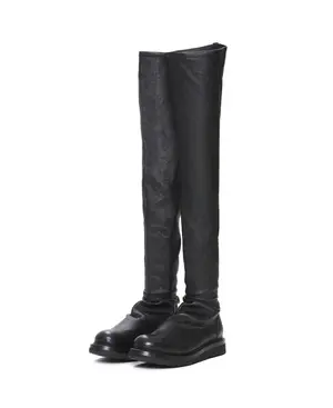 Rick Owens Stretch Over-the-knee Boots