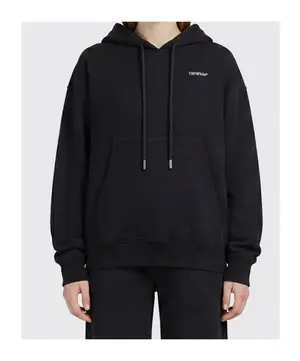 Off-White Oversized Arrow Skate Drawstring Hoodie