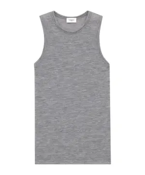 Saint Laurent Crewneck Sleeveless Tank Top