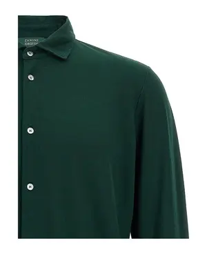 ZANONE Classic Button-up Shirt - Green